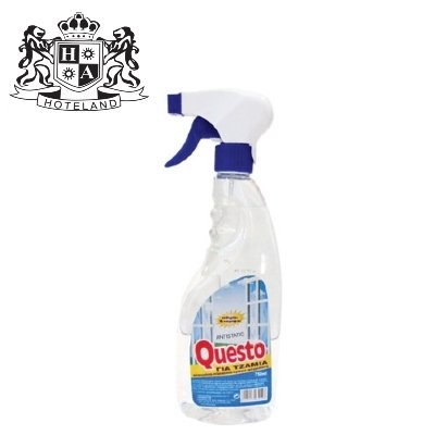 QUESTO antistatic υγρο τζαμιων με ψεκαστηρα 750ml (12 τμχ/κιβώτιο ...